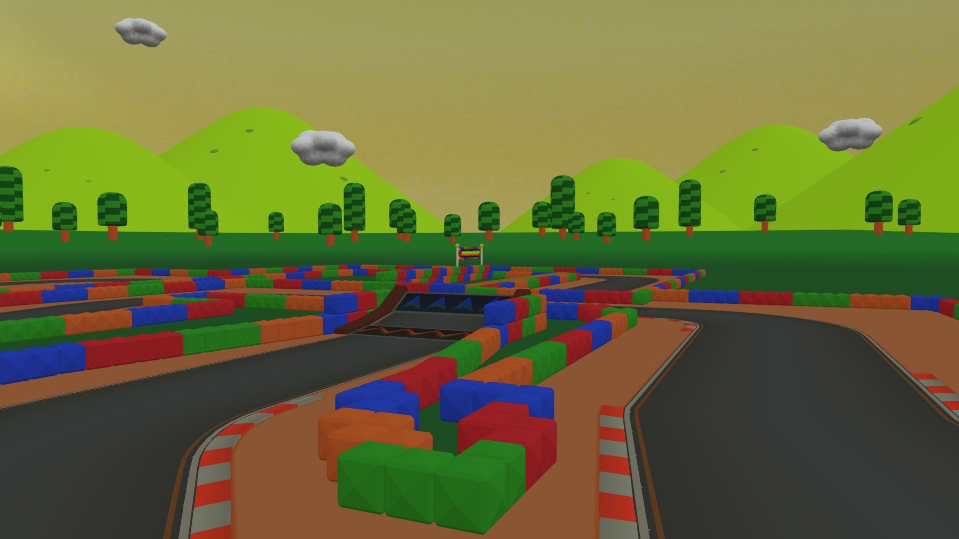 SNES Mario Circuit 2 - Download Free 3D model by bw_375 [7ebf893 ...