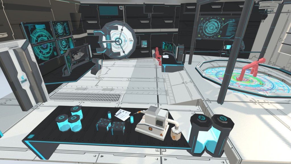 laboratory - 3D model by Rita Huang (@offroo) [7ebffd4] - Sketchfab