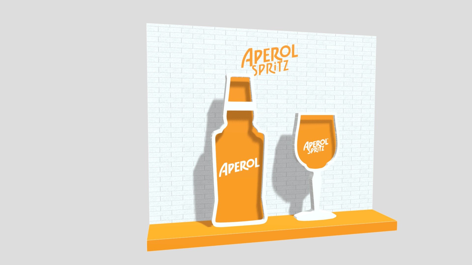Aperol Spritz movable photo booth - Download Free 3D model by DZigner ...