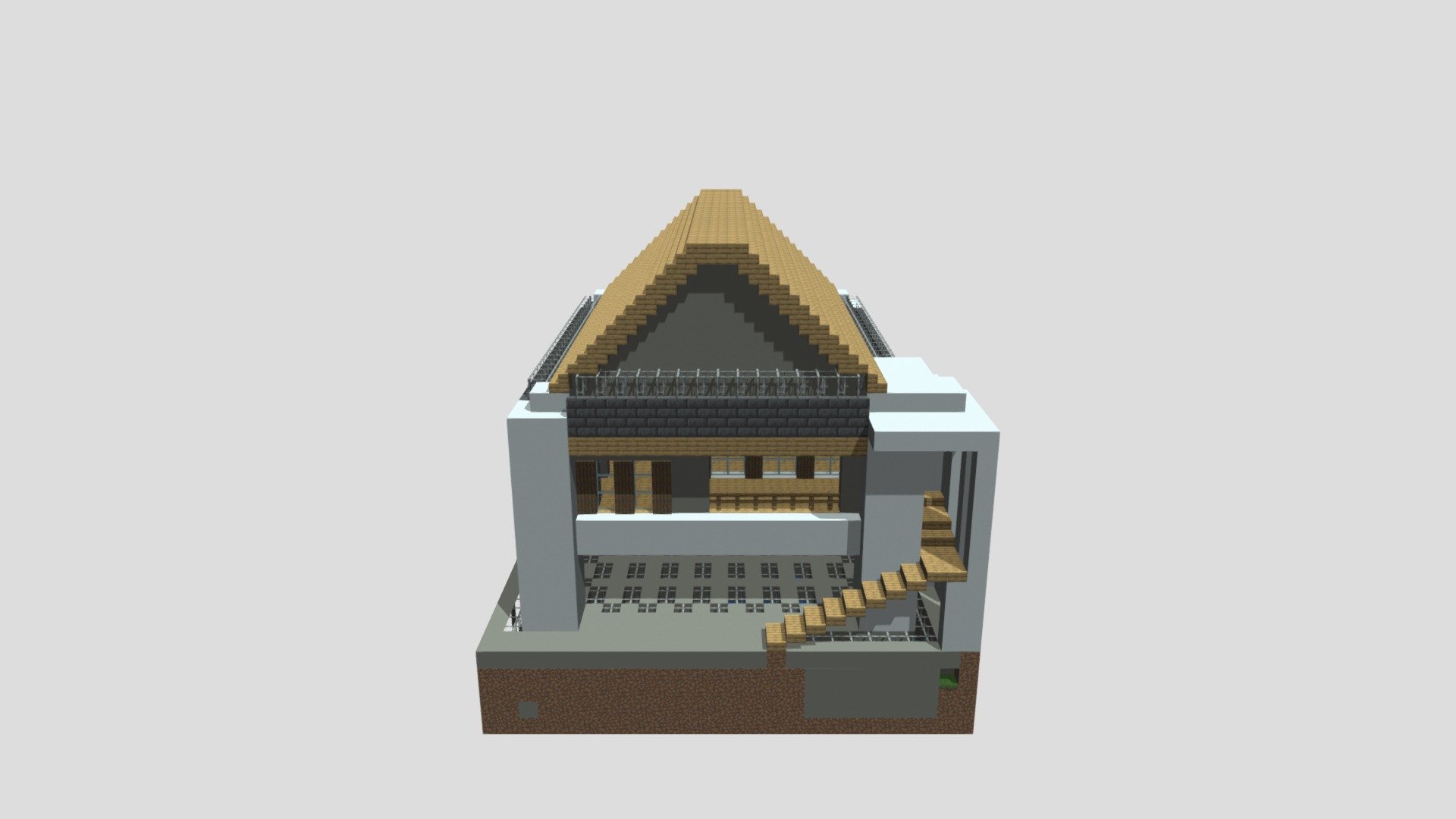 Minecraft Water Saving House - Download Free 3D model by nothatkid ...