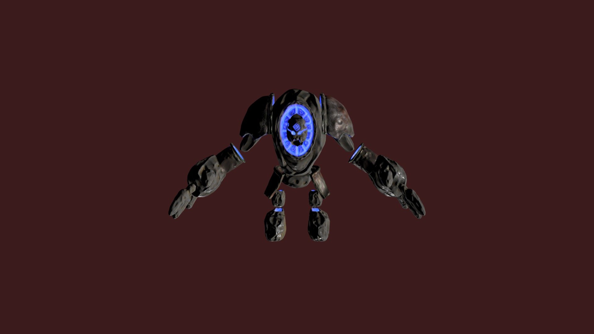 Stone Golem Construct - 3D model by NamelessReshi [7ec179c] - Sketchfab