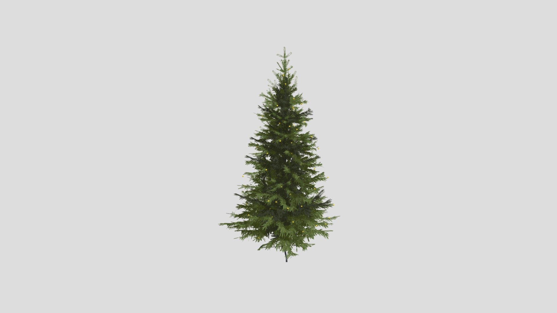 Artificial Christmas Tree 3D Model - Buy Royalty Free 3D model by ...