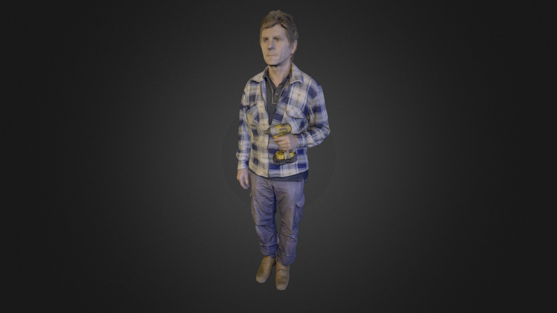 Multi coloured human scan - 3D model by GetMe3D [7ec32a2] - Sketchfab