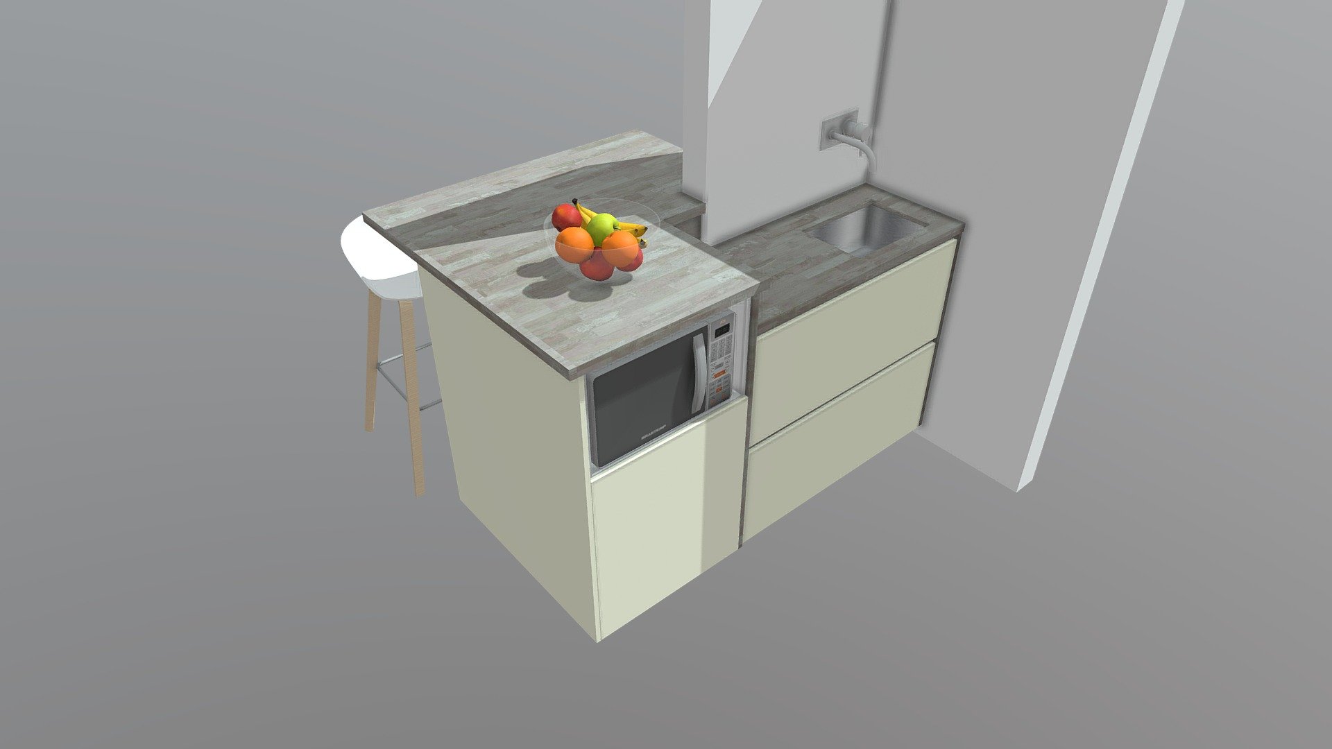 Mueble Clara Ines - 3D model by VITA AG SAS (@vitaag.co) [7ec367b ...
