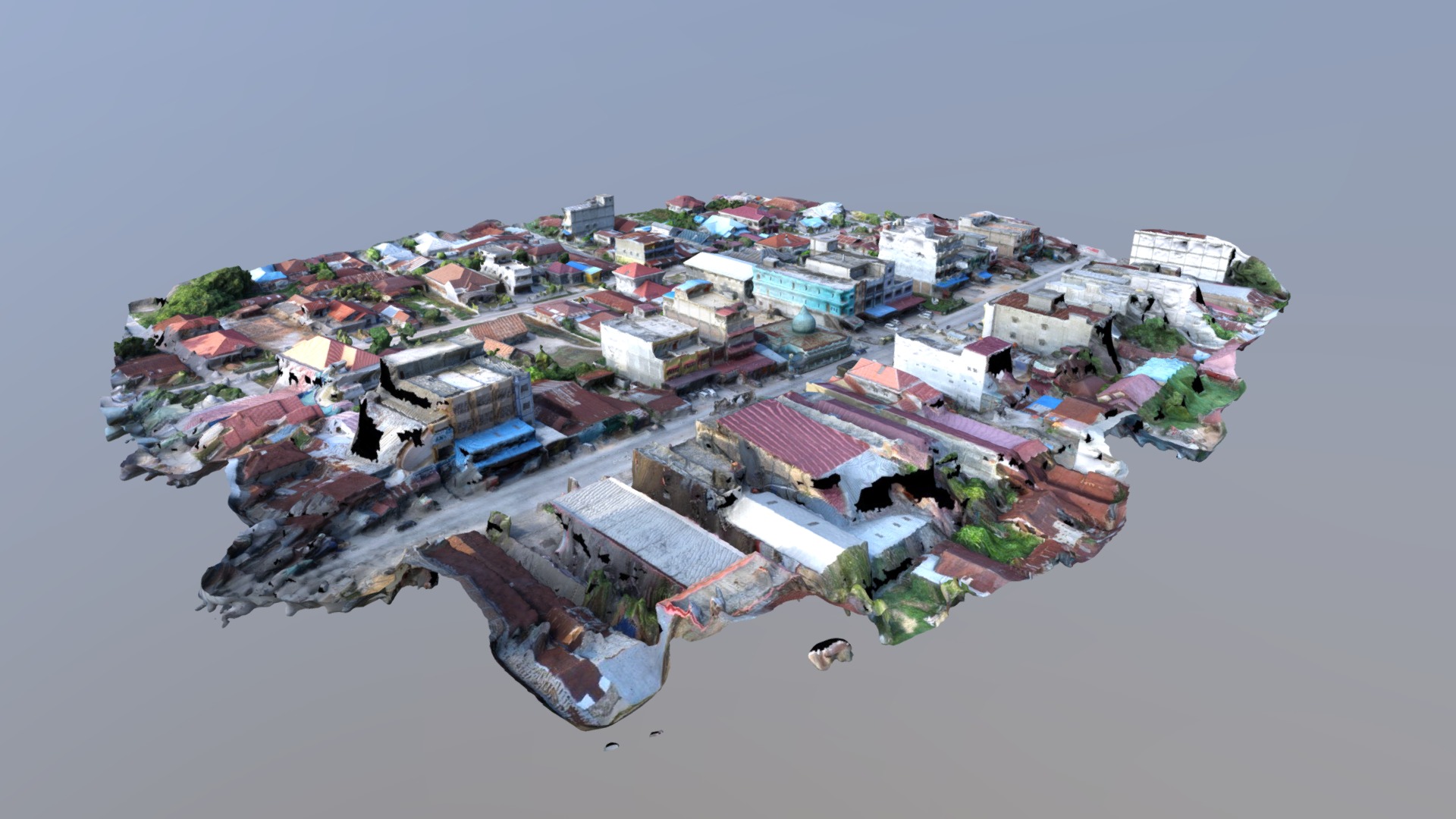 3D Map Al-Falah Dumai Mosque - 3D model by Verdant (@verdant.stu ...