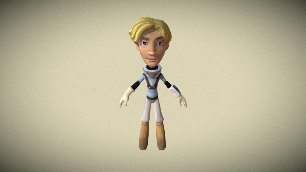 Space Pilot - 3D model by nooh [7ec5047] - Sketchfab