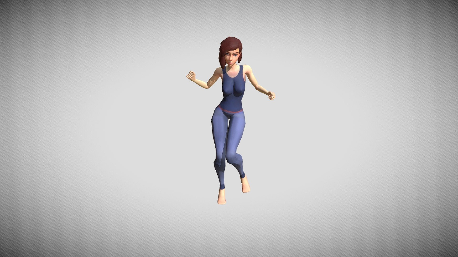 Ceomi - Woman dancing. - Download Free 3D model by BloedSkrif [7ec5228 ...