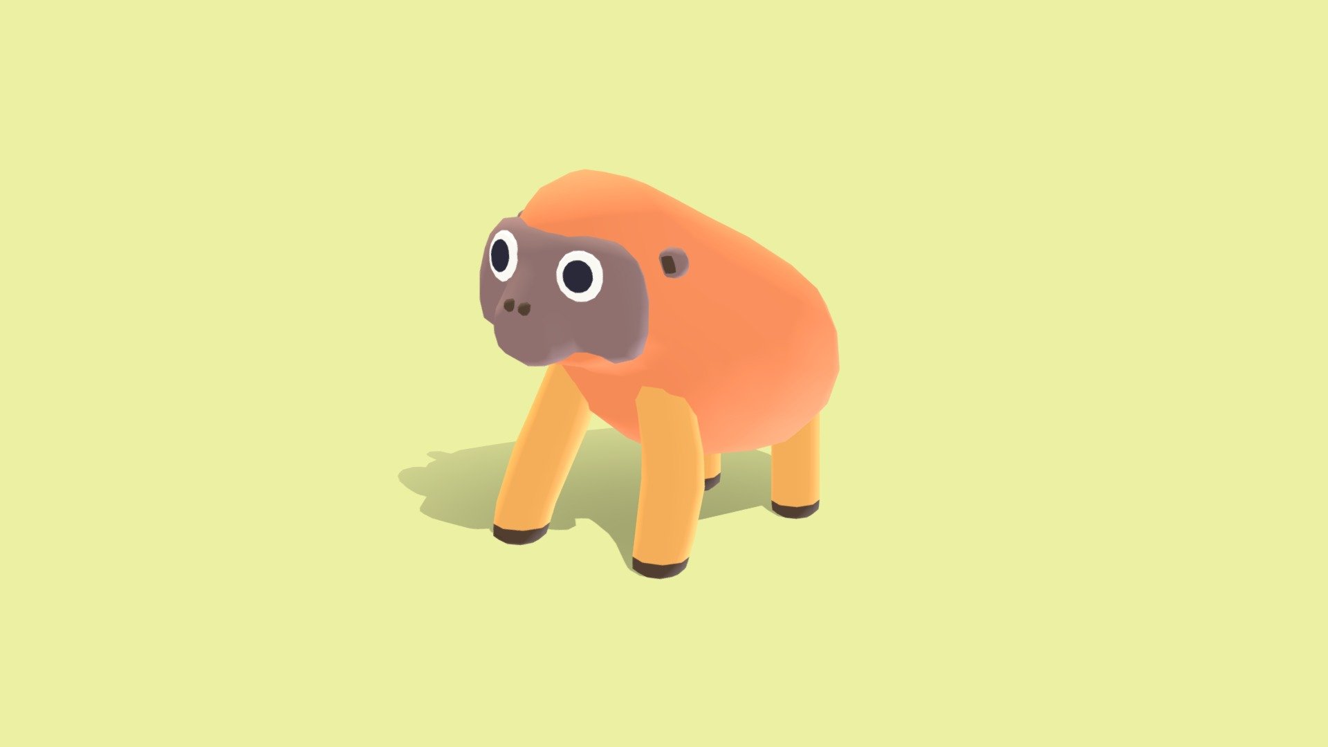 Orang Utan - Quirky Series - Buy Royalty Free 3D model by Omabuarts ...