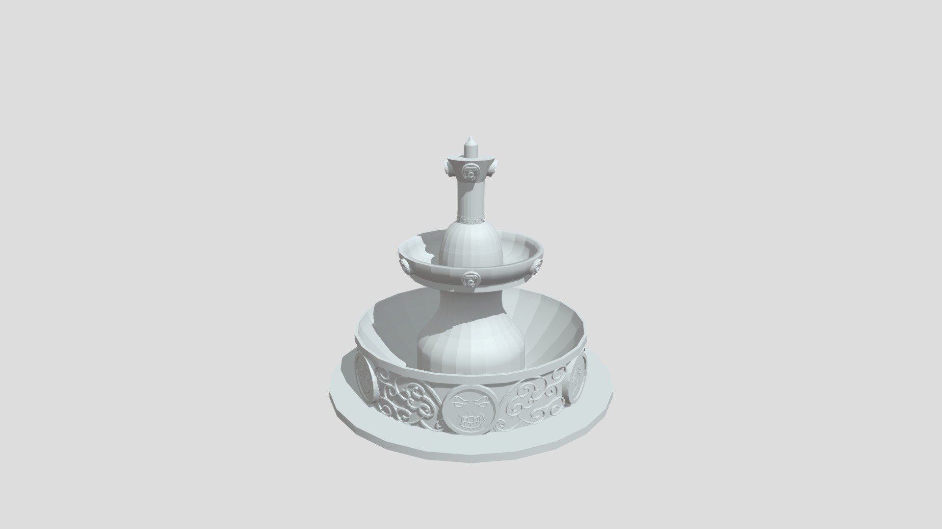 Fountain - 3D model by JLawson [7ec6864] - Sketchfab