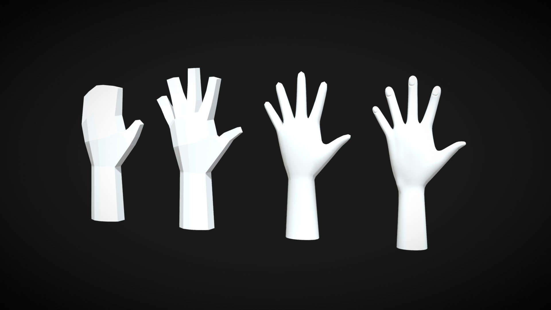 Hand - Low poly - Download Free 3D model by Sherwin (@Sherwin_Kmr ...