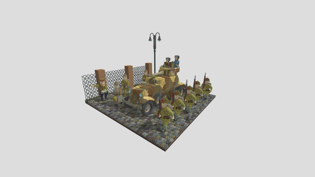 WWII - A 3D model collection by Dmitry Pollack (@pollackMD) - Sketchfab