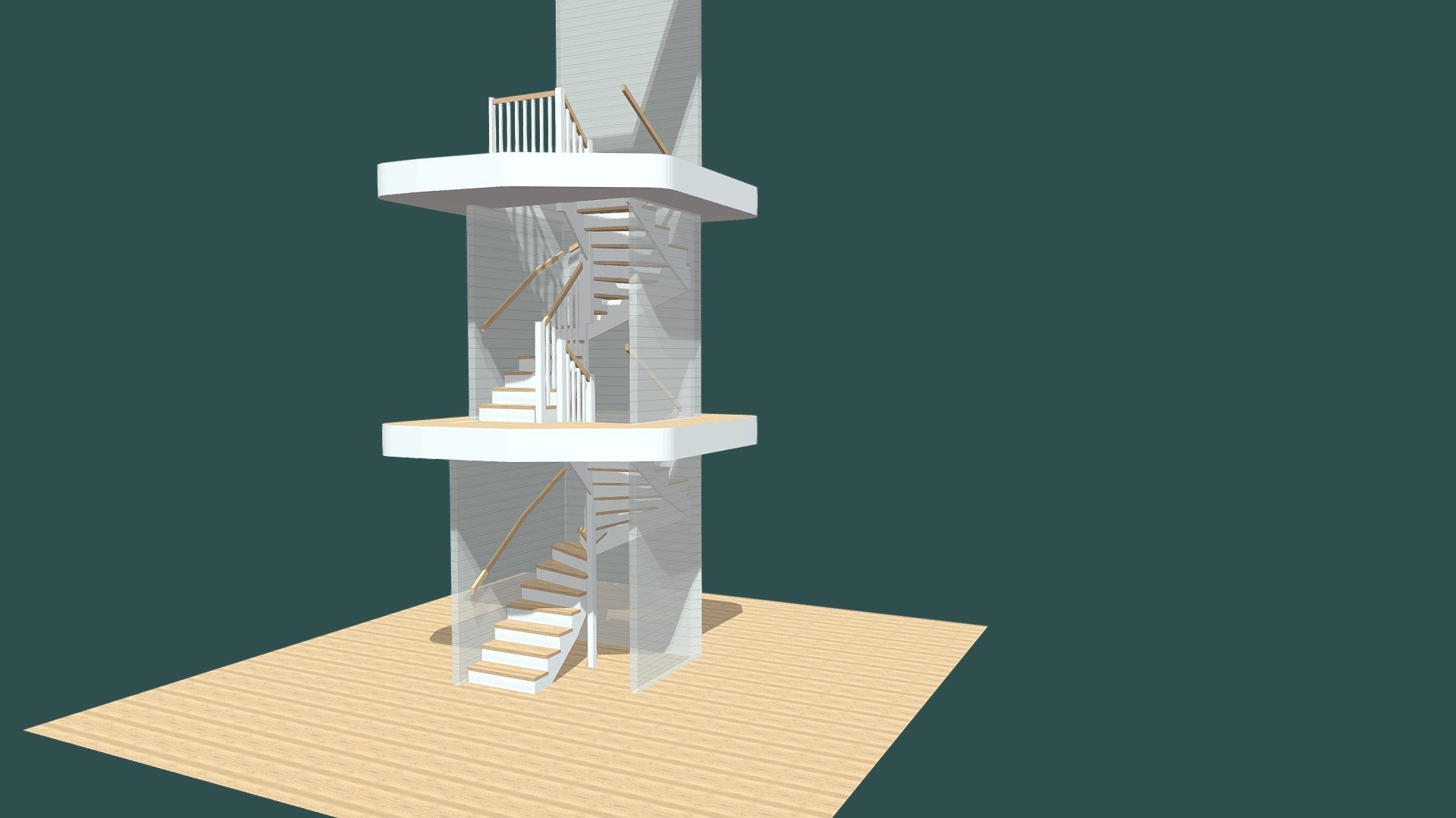 Jesper Pirmas Namas Antra Laiptine D Download Free 3d Model By