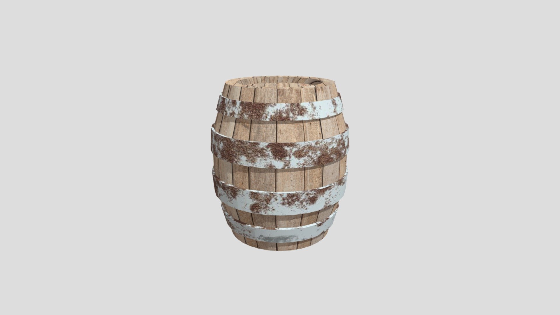 Barrel - Download Free 3D model by B3M DESIGNER (@B3MDESIGNER) [7ec8a57 ...