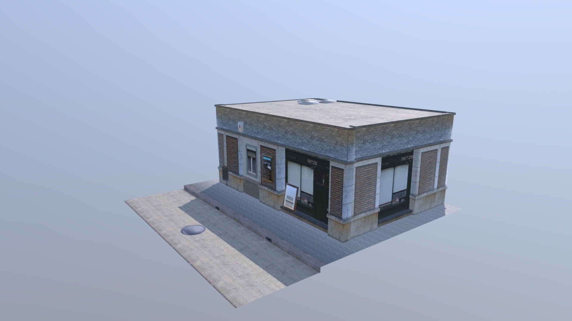 Metzo coffee bar - Download Free 3D model by colpolstudios [7ec9272 ...