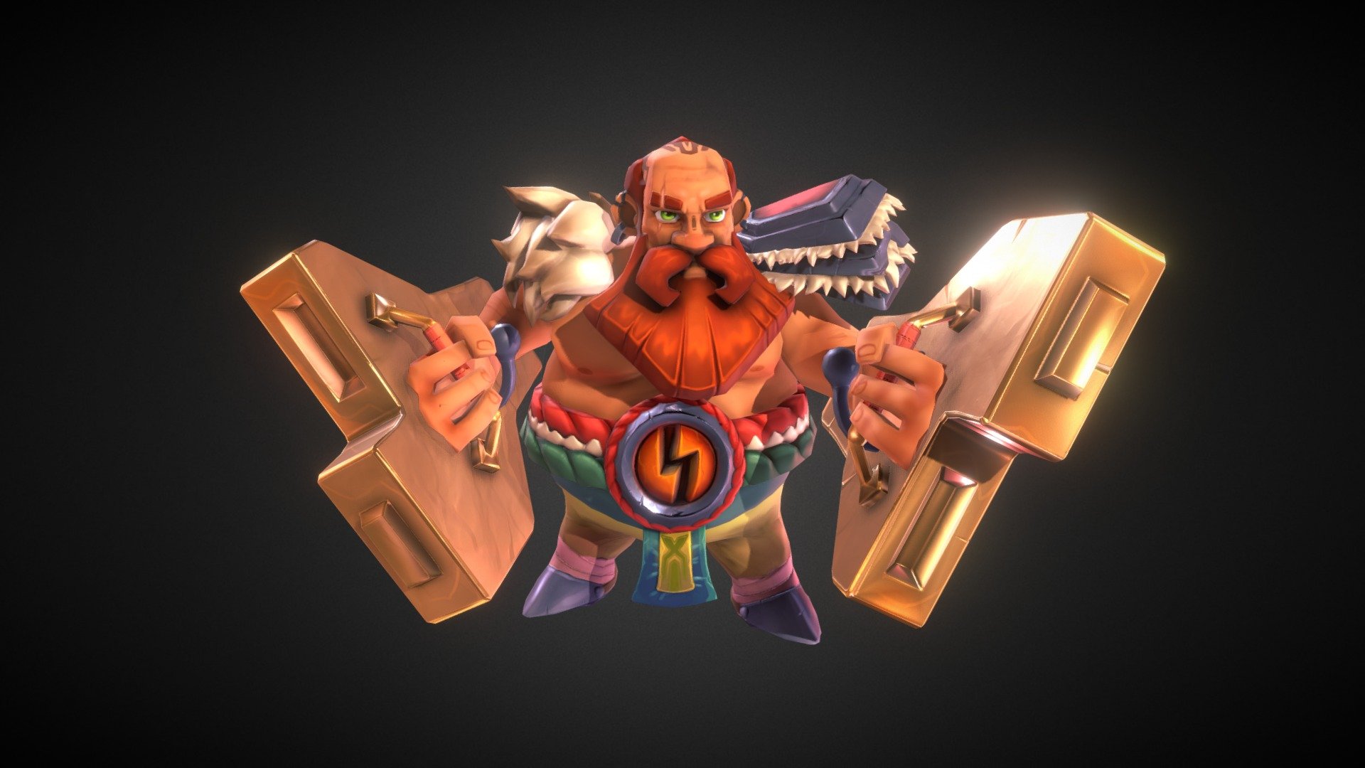 Krub - Forgeborn - 3D model by PlaySkydome [7ec94a9] - Sketchfab