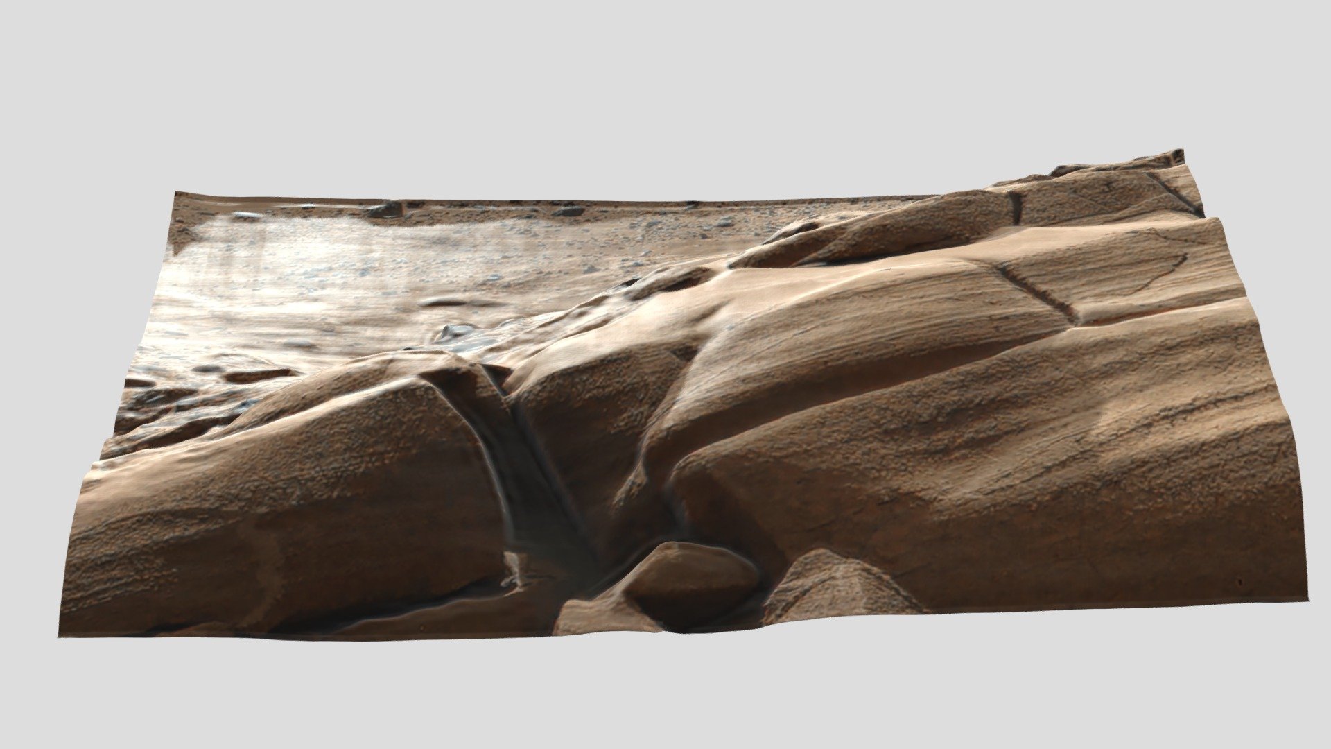 Curiosity Sol 3786 - Download Free 3D model by Mars_Pics (@belkessam ...