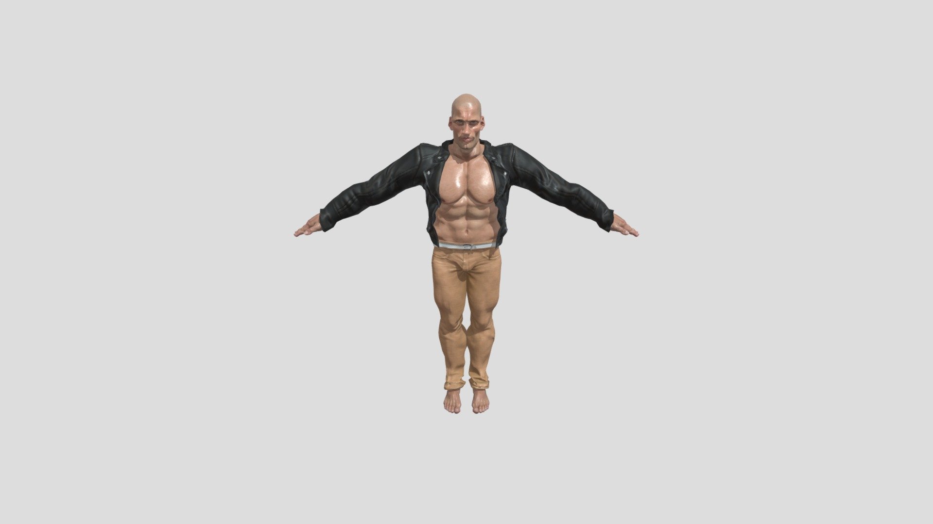 Angry man - 3D model by mehdi_beigi [7ecd2b3] - Sketchfab