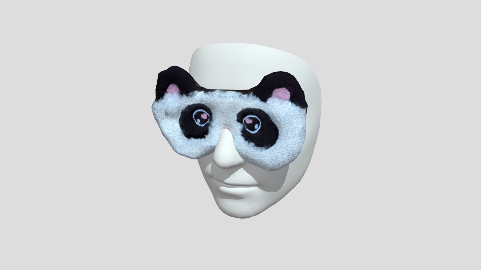 Sleeping Eye Mask With Face - 3D model by Semantic Creation ...
