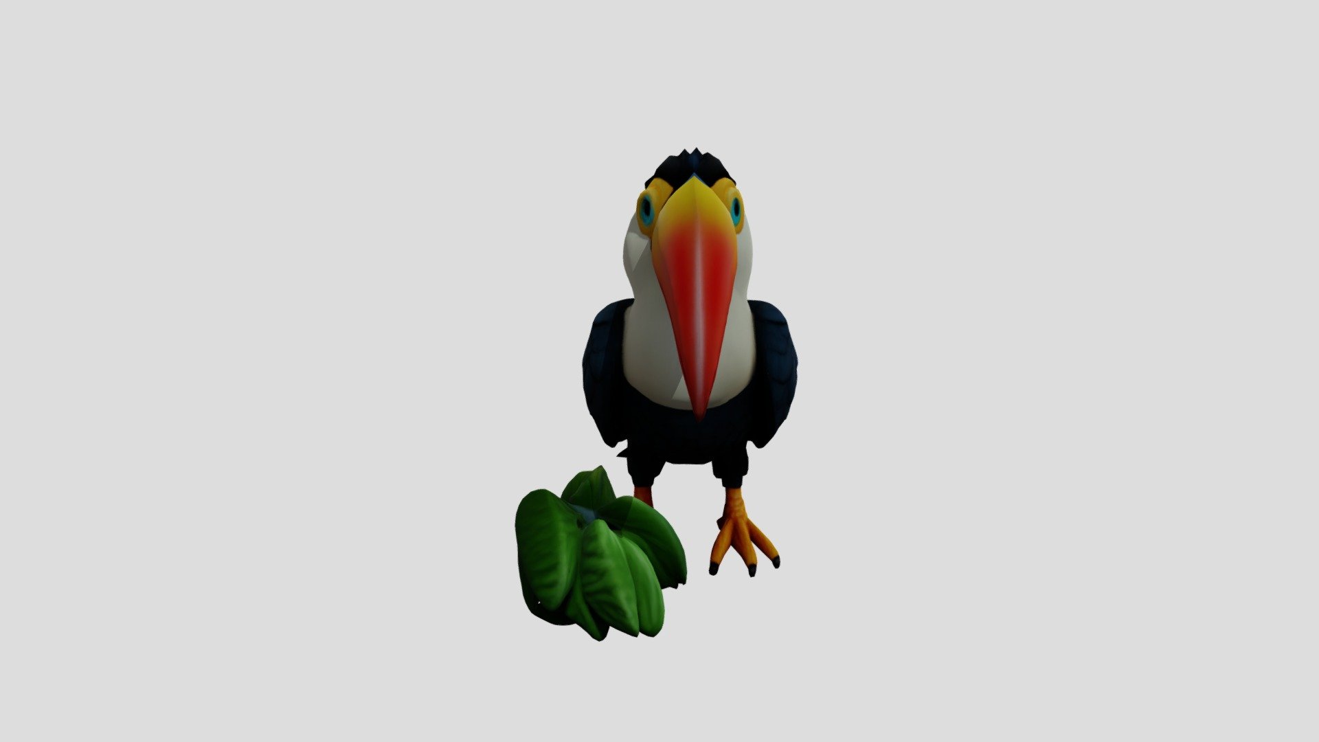 Toucan Tango - Bird - Download Free 3D model by sathishp1095 [7ecef2b] - Sketchfab
