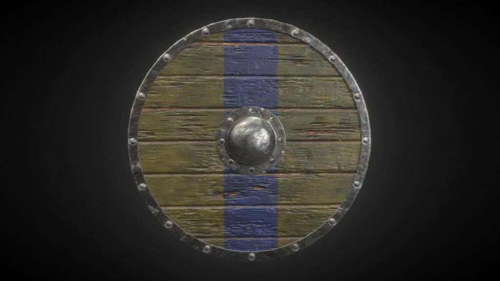 Viking Shield I - 3D model by argent3d [7ed1340] - Sketchfab
