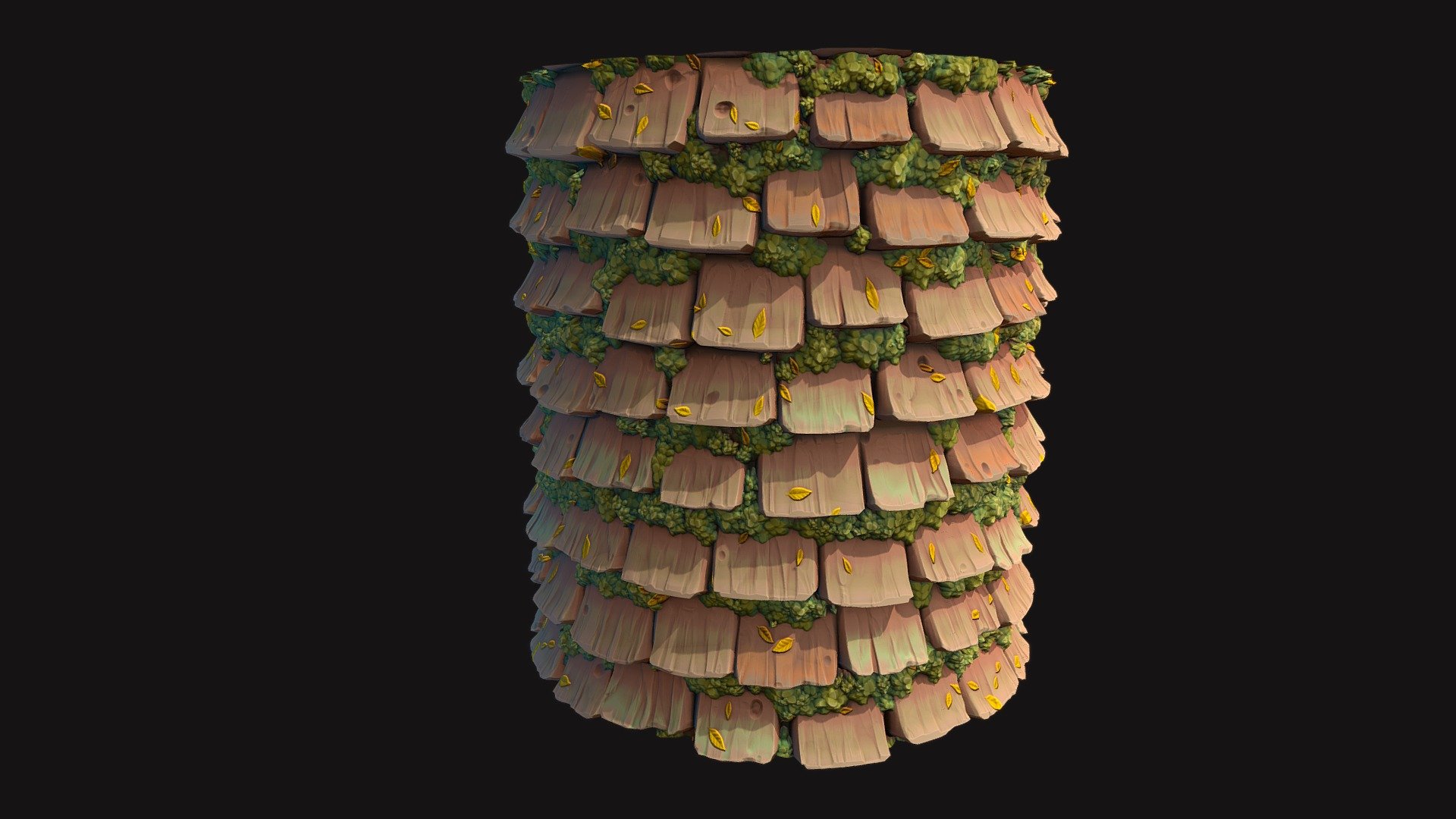 Stylized Roof Tile - 3D model by spanna3D [7ed30b0] - Sketchfab