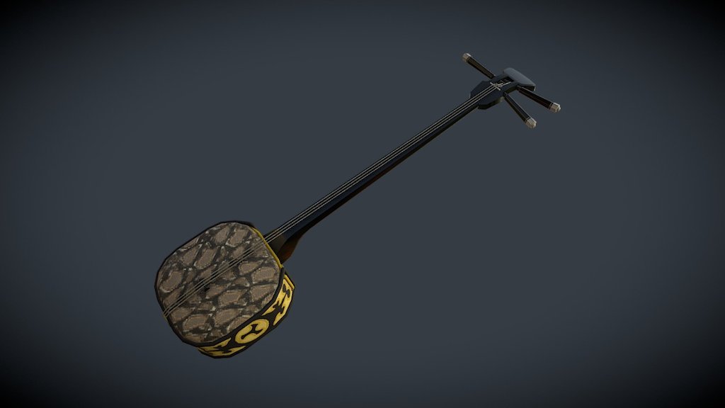 Sanshin - 3D model by Staralfar [7ed3525] - Sketchfab