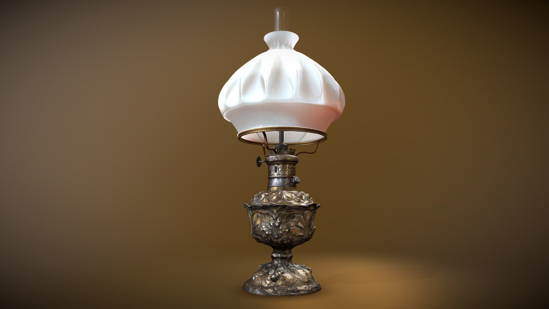 Old Petroleum Lamp - 3D model by Andy Marcinkowski (@AndyMar) [7ed3596 ...