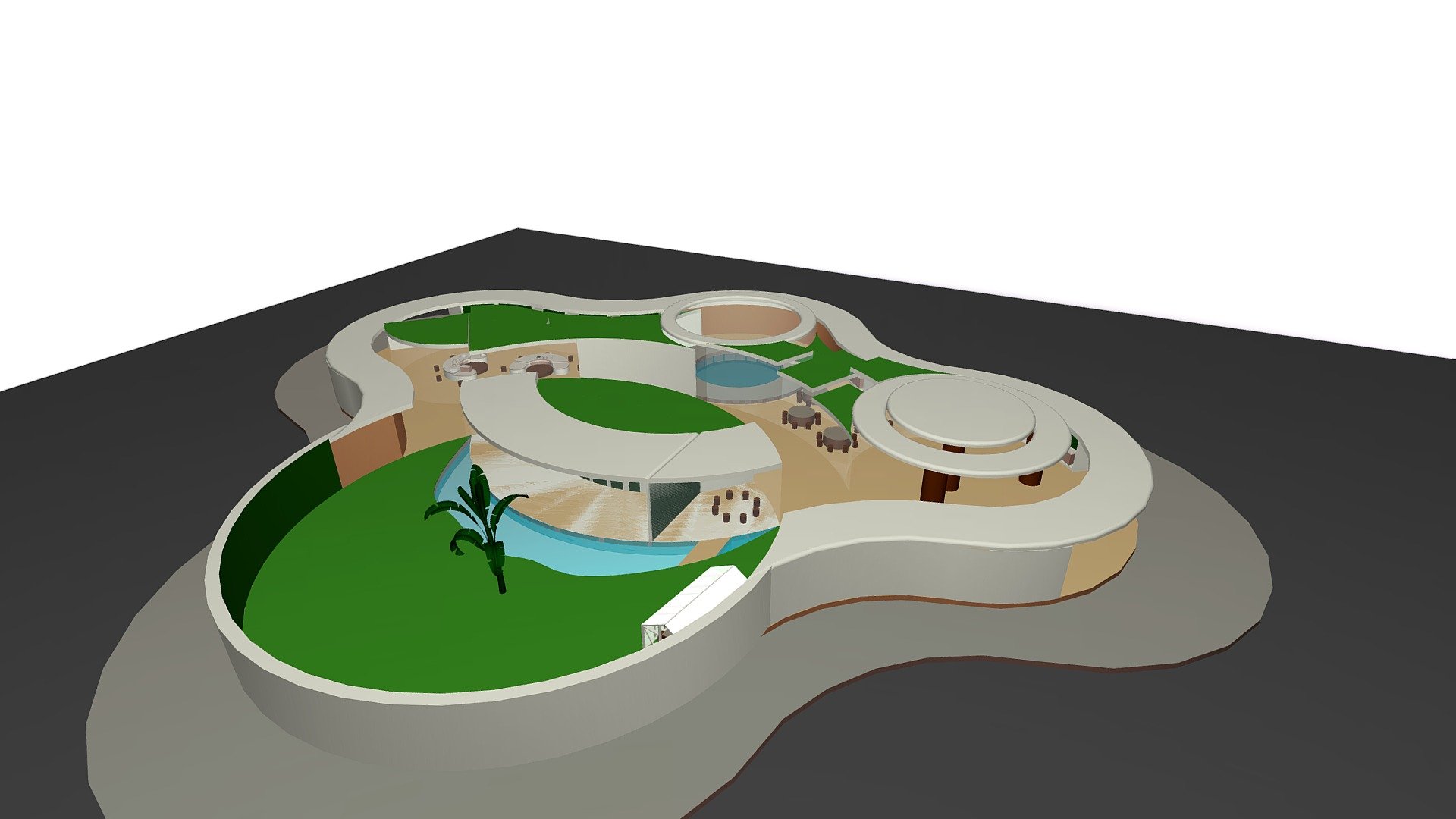 Eco-Market + Cultural Center - 3D model by a01204814d [7ed42ce] - Sketchfab