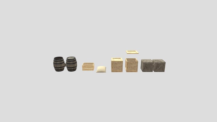 Grain-sack 3D models - Sketchfab