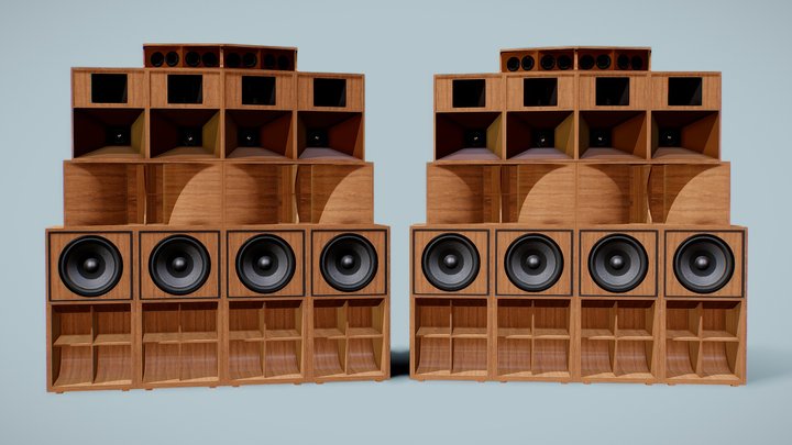 Soundsystem 3D models - Sketchfab