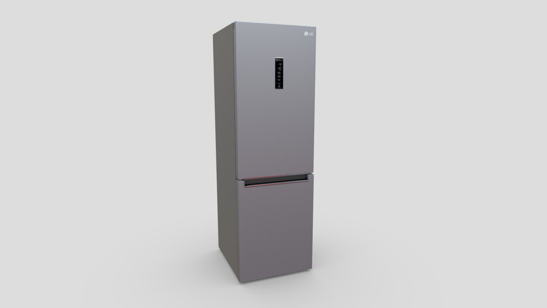 LG European Slim Design Modern Edge Refrigerator - Buy Royalty Free 3D ...