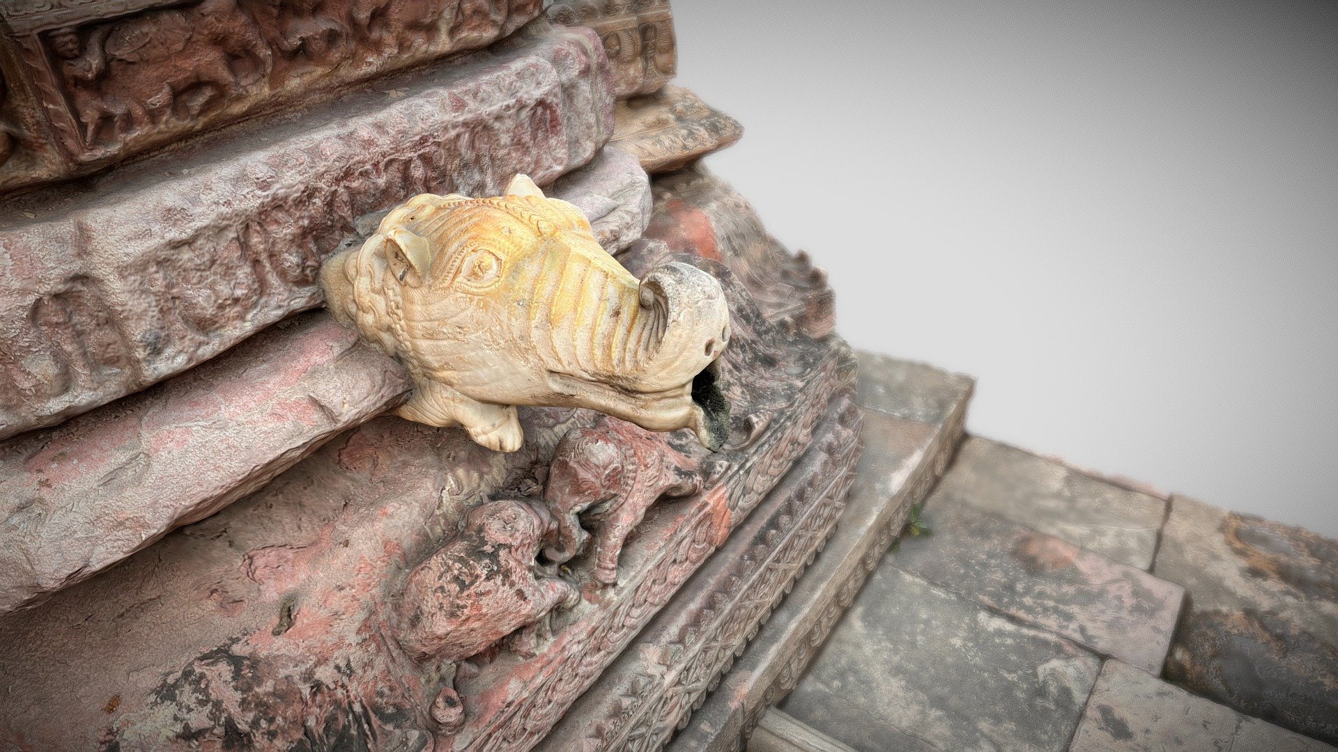 Varaha-mukh T2 at Rukhmini Temple Complex - 3D model by devendra ...