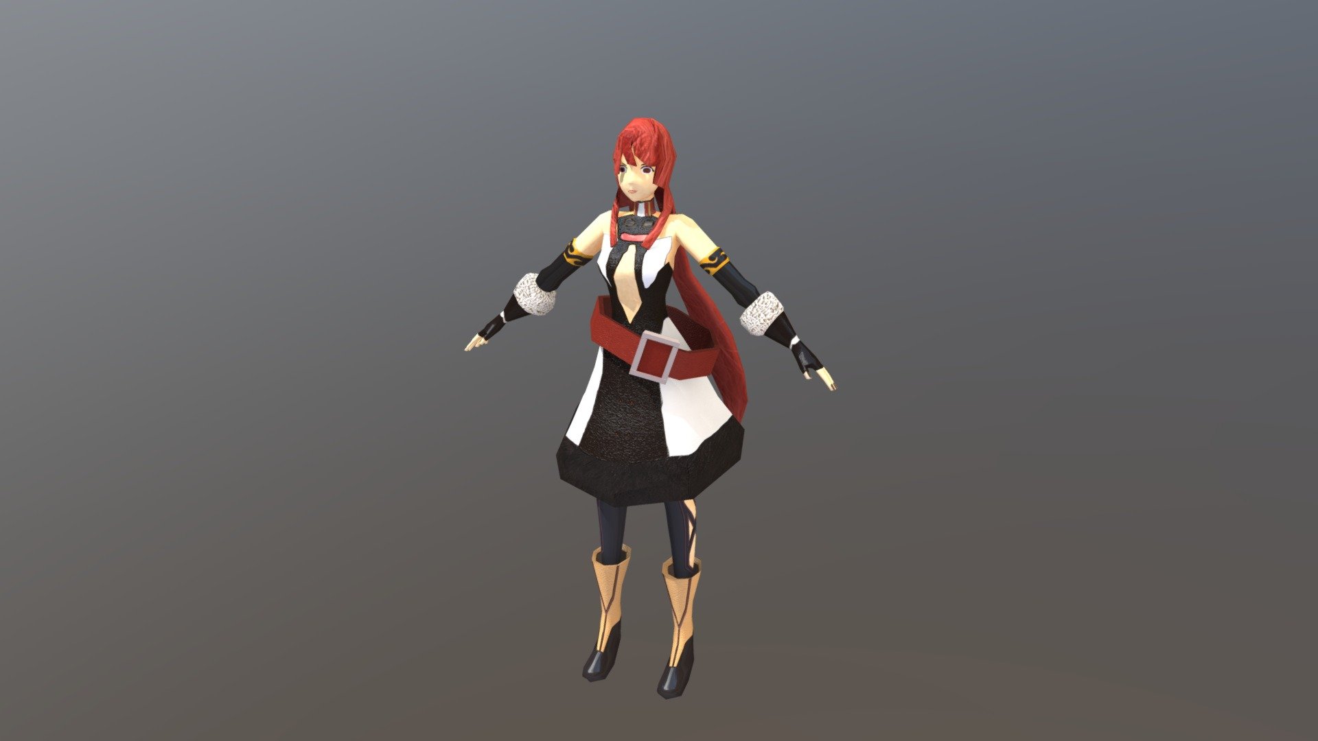 First Character Modeling - 3D model by Jin (@sohn.jindong) [7ed722c ...