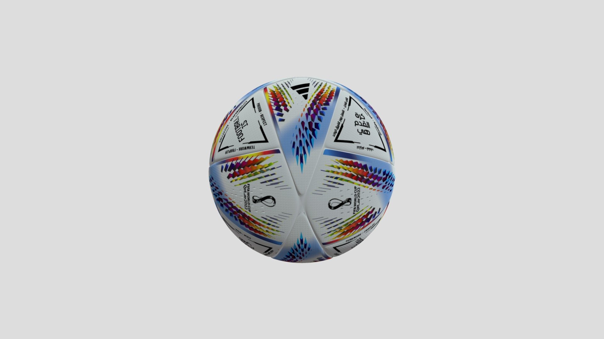 light fifa ball - 3D model by roshancherri [7ed764a] - Sketchfab
