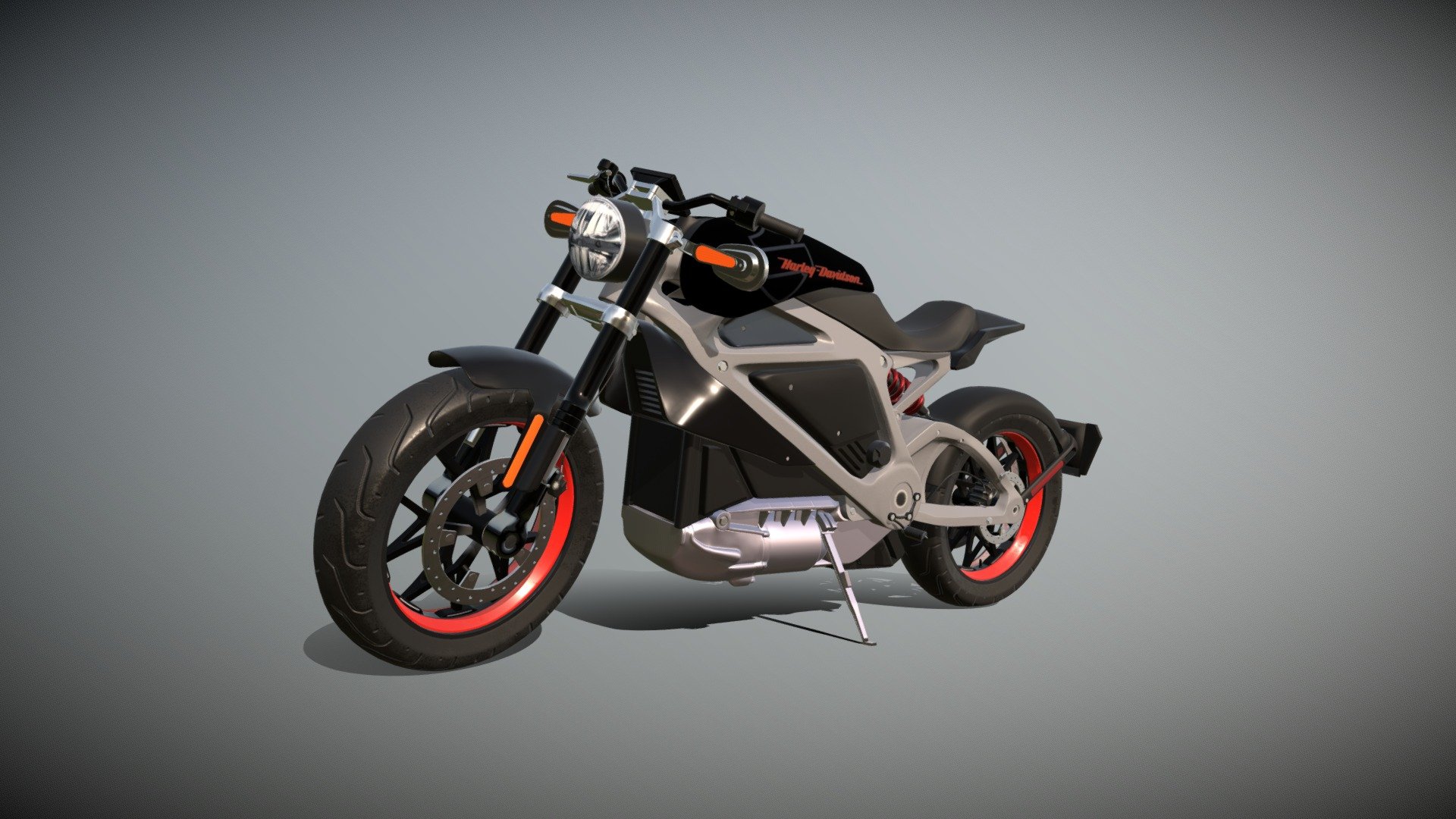 Electric Bike - 3D model by Brooke Grant (@BrookeGrant) [7ed8b4d ...