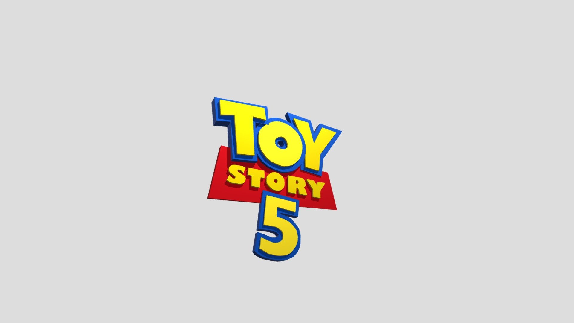 My New Toy Story 5 Logo - Download Free 3D model by Cole The Movie ...