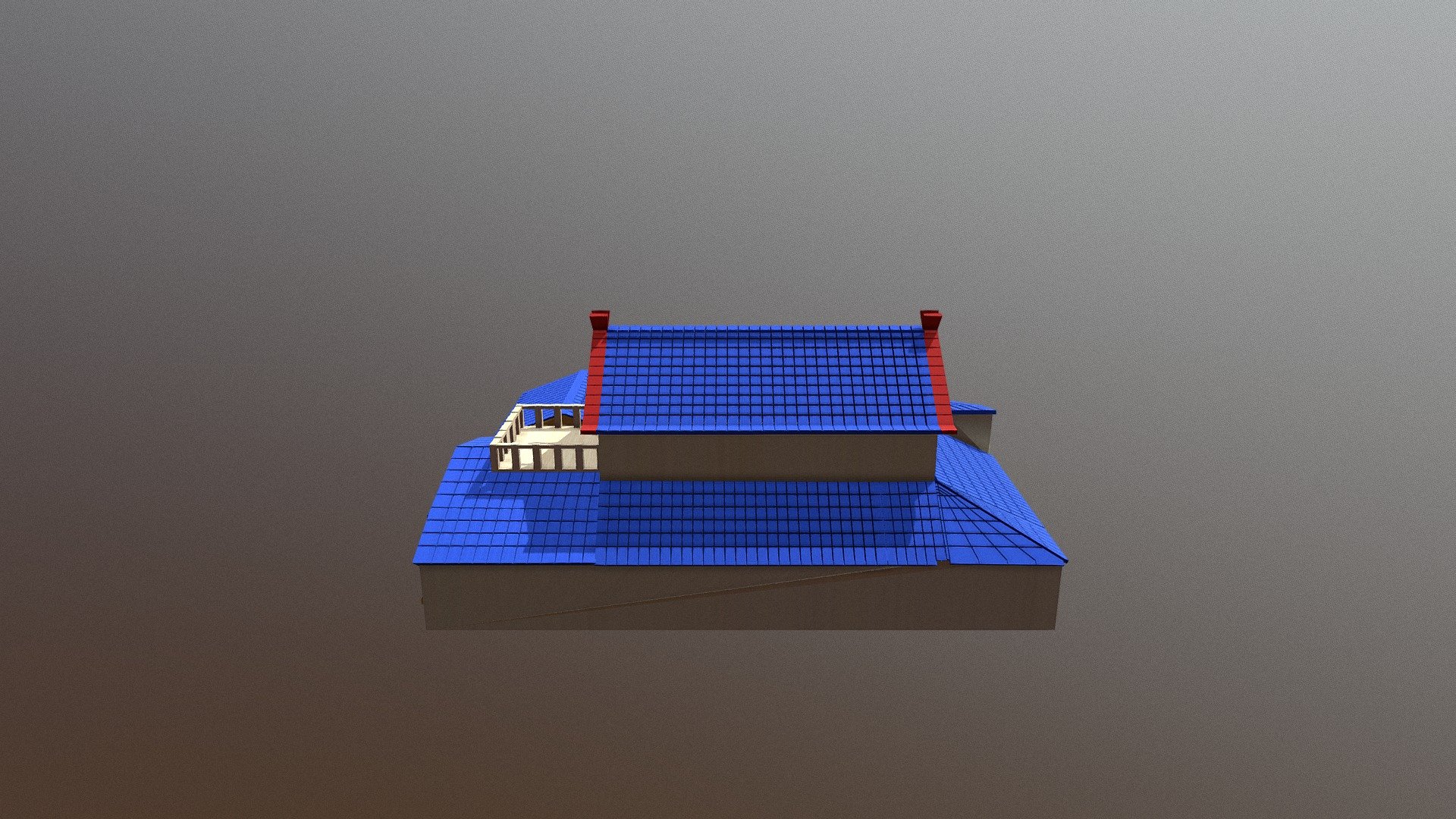 Japanese house - 3D model by DarkSithis [7edaa47] - Sketchfab