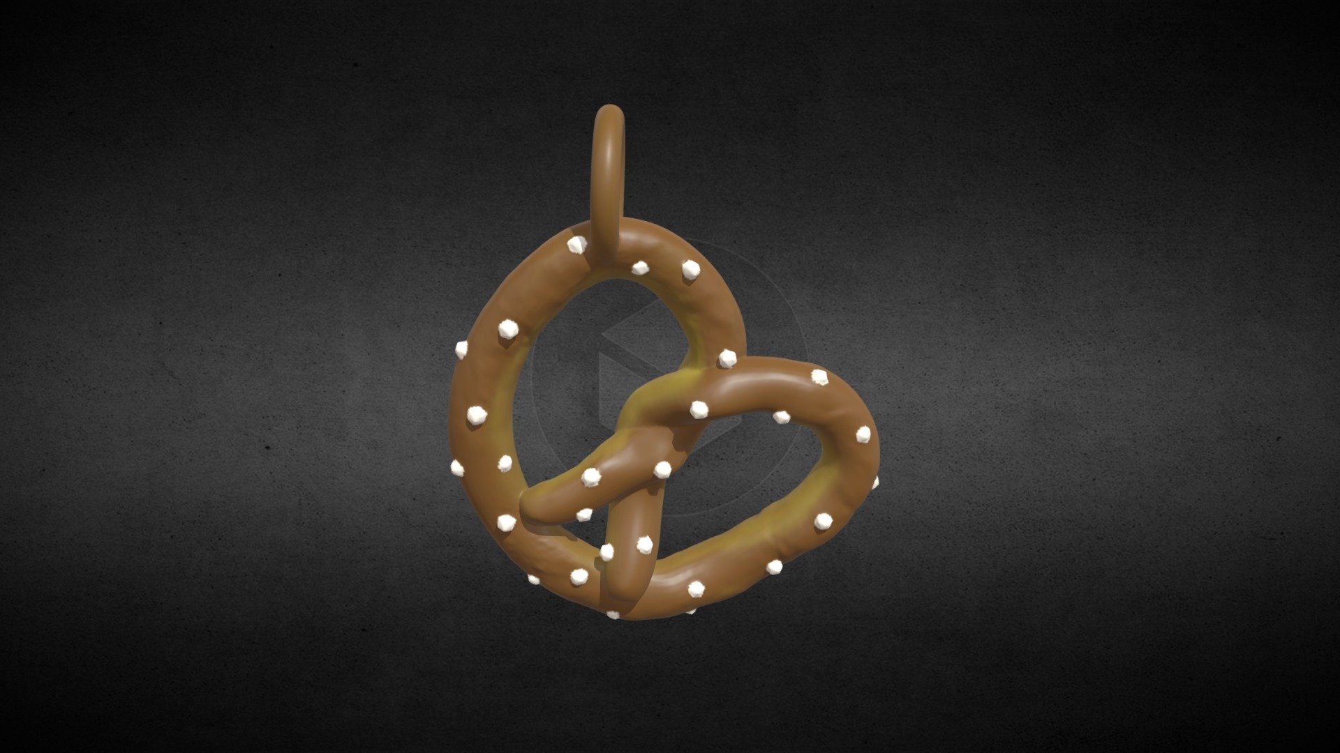 foodie charm pretzel - Download Free 3D model by TinyShaman [7edca79] - Sketchfab