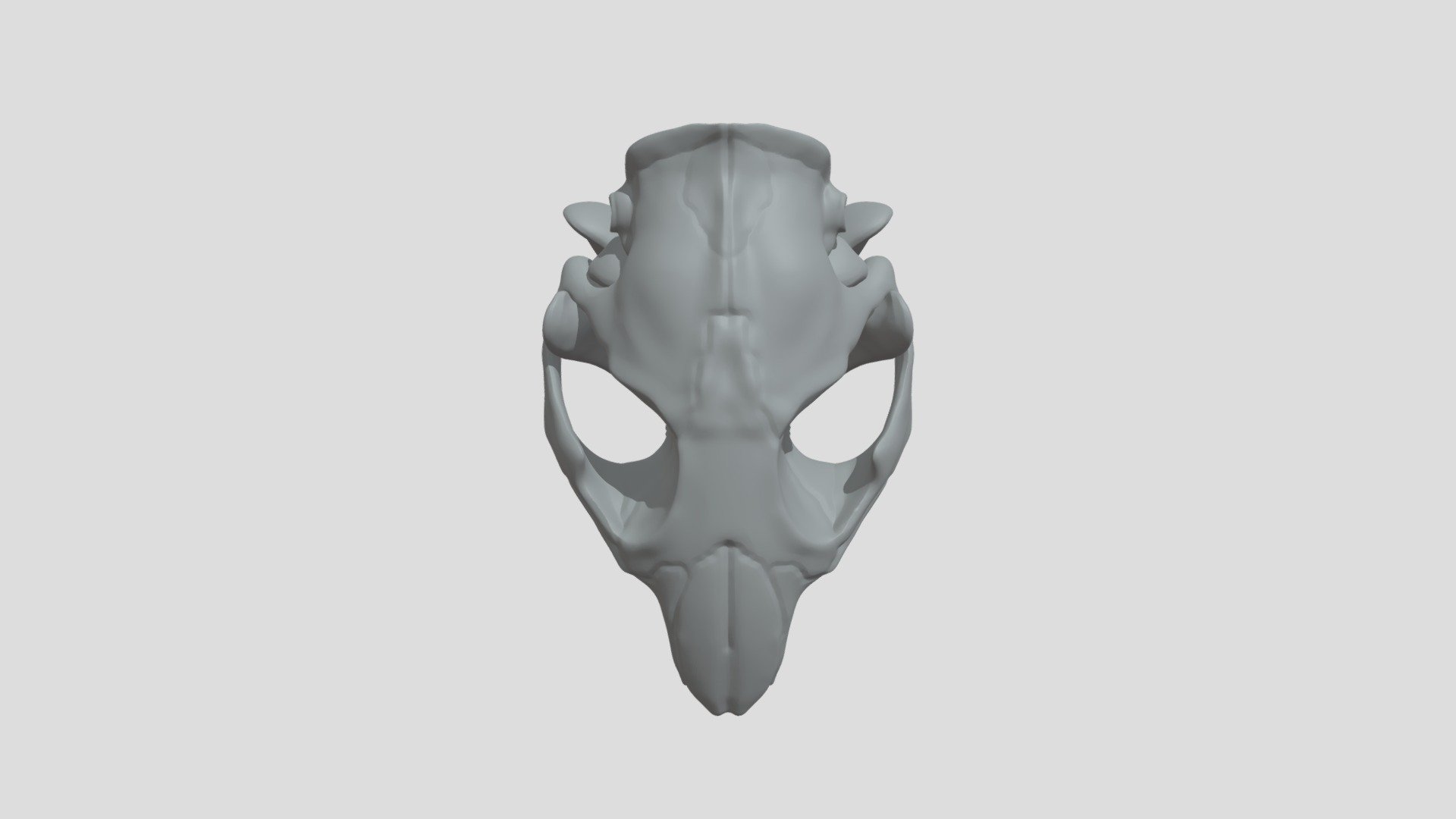 Beaver Skull - CNC and 3D print model - 3D model by TheGoodBrick ...