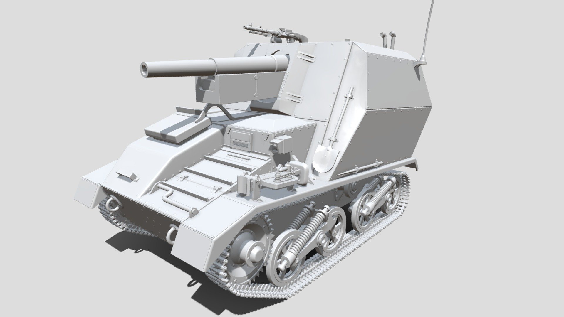 Le FH 16 Auf Geschützwagen Mk VI(e) - 3D model by Zenislew [7edd8ef ...