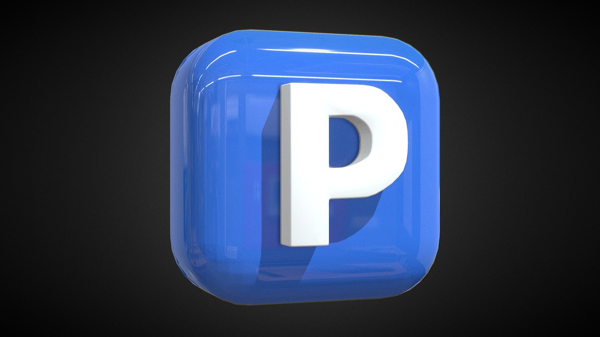 P Emoji - Buy Royalty Free 3D model by Tiko (@tikoavp) [7ededa9 ...