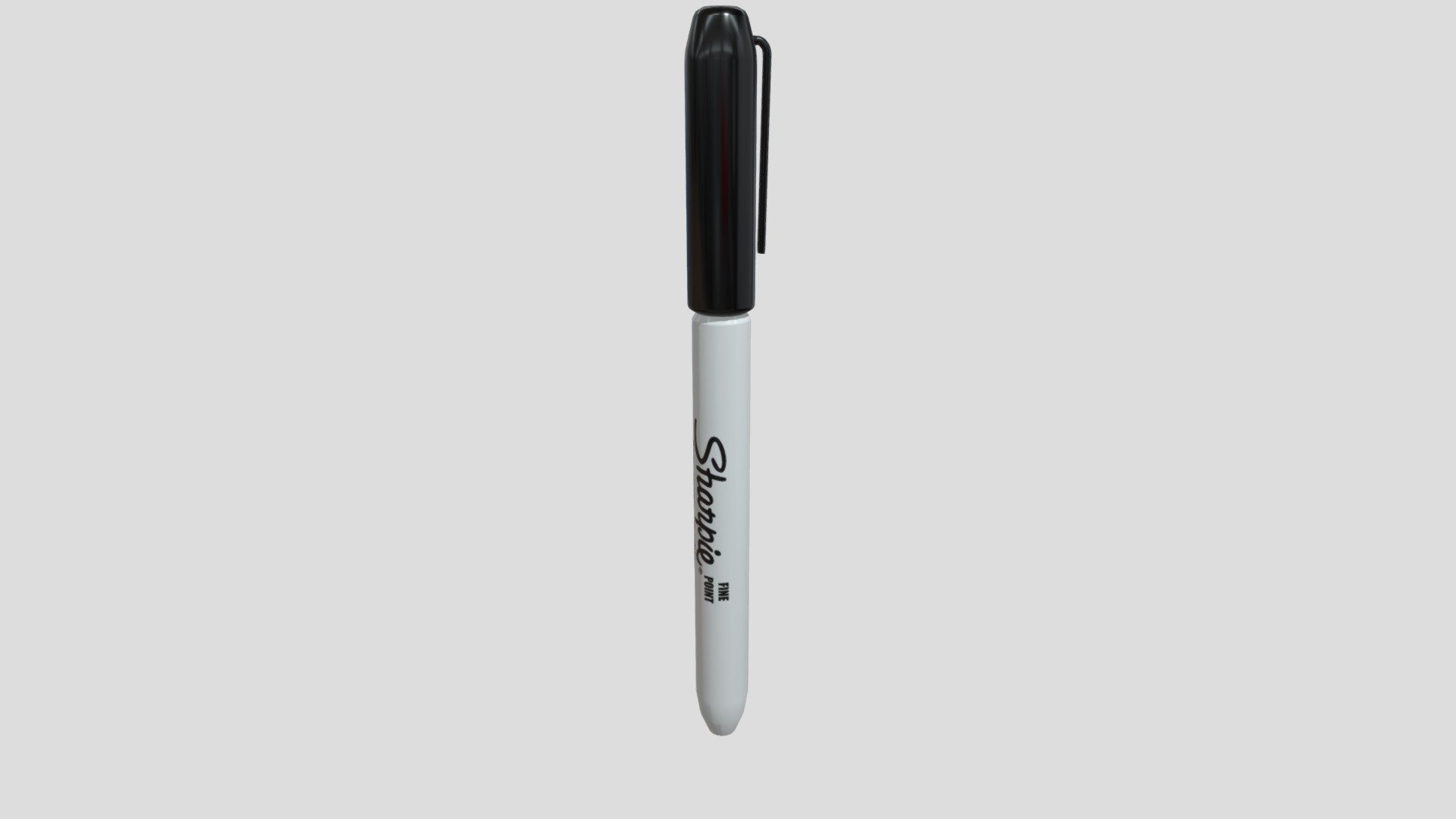 Sharpie Permanent Marker - 3D model by N-Gon (@NGon001) [7edfb42 ...