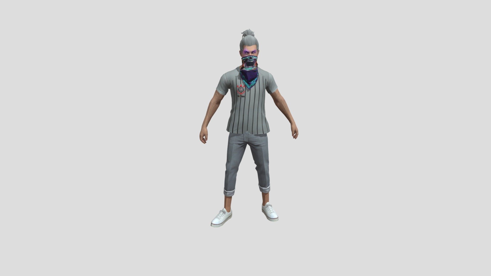 FREE FIRE BUNDLE/with bones - Download Free 3D model by ROCK FF 99 ...