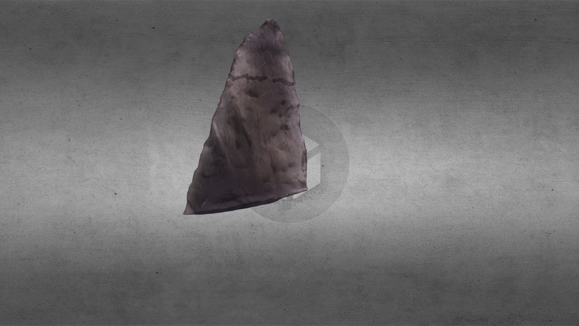 Fragmento de punta de proyectil - 3D model by ...