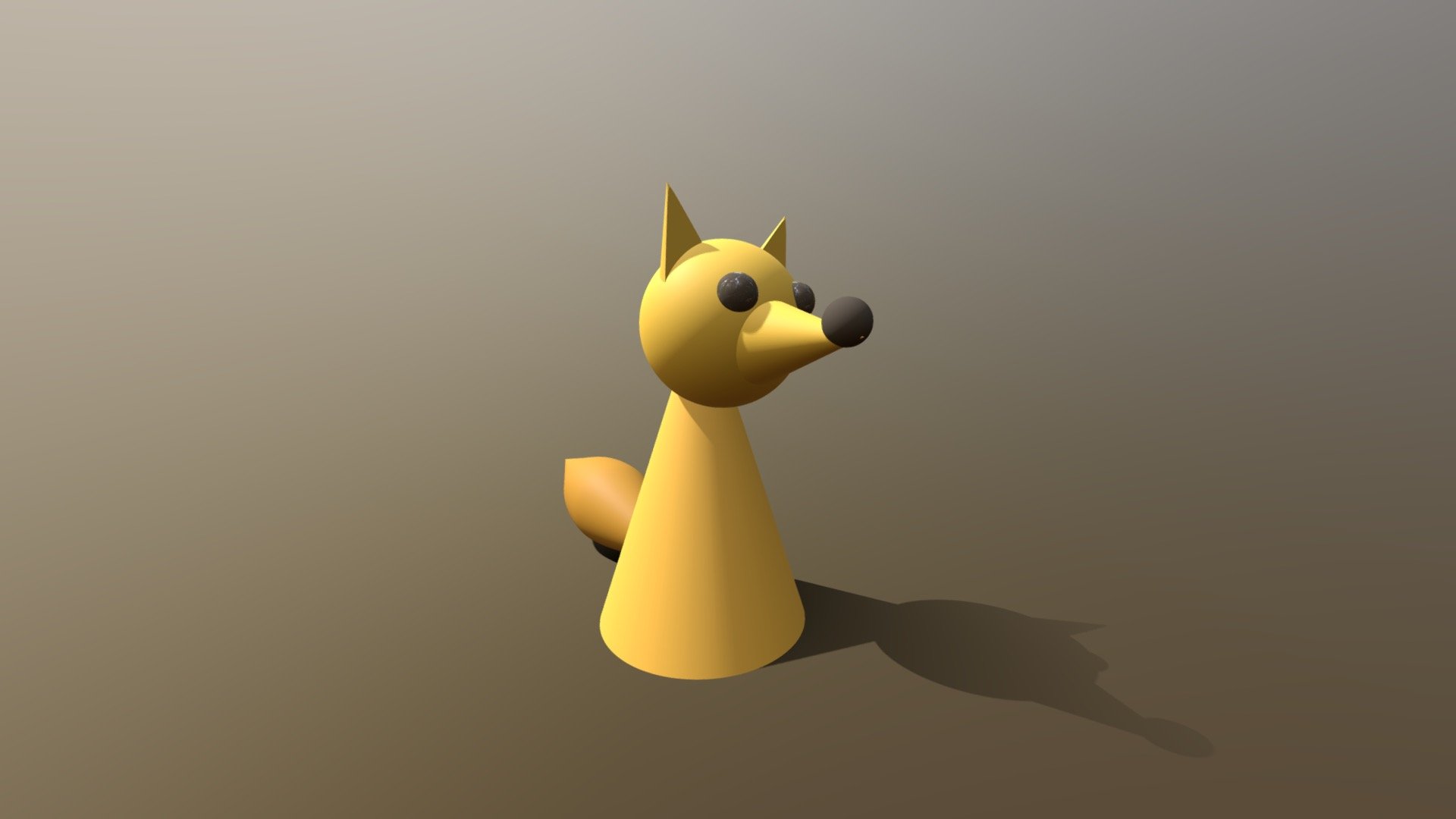Fox - Download Free 3D model by AVZ (@micropalaeontology) [7ee2108 ...