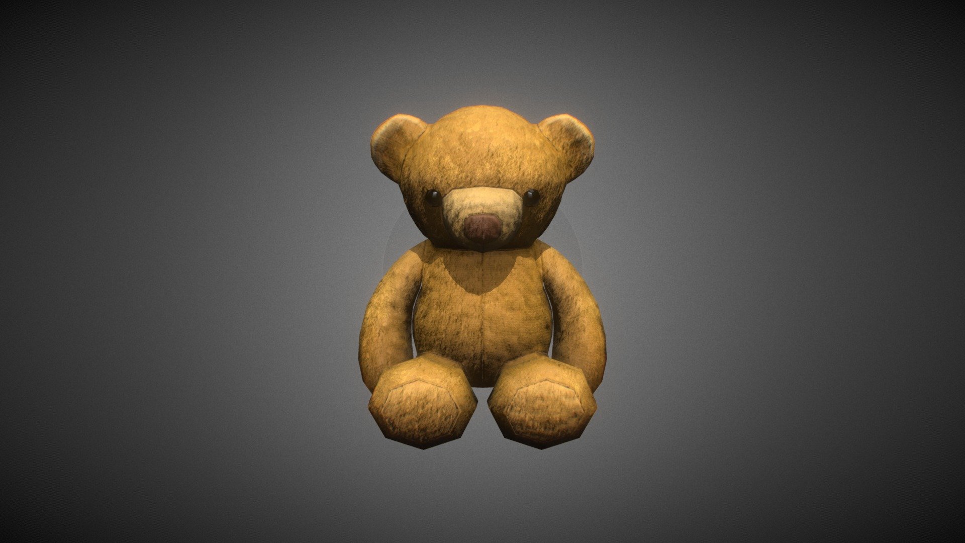 Low Poly 3D Teddy Bear - 3D model by Keipari [7ee3137] - Sketchfab