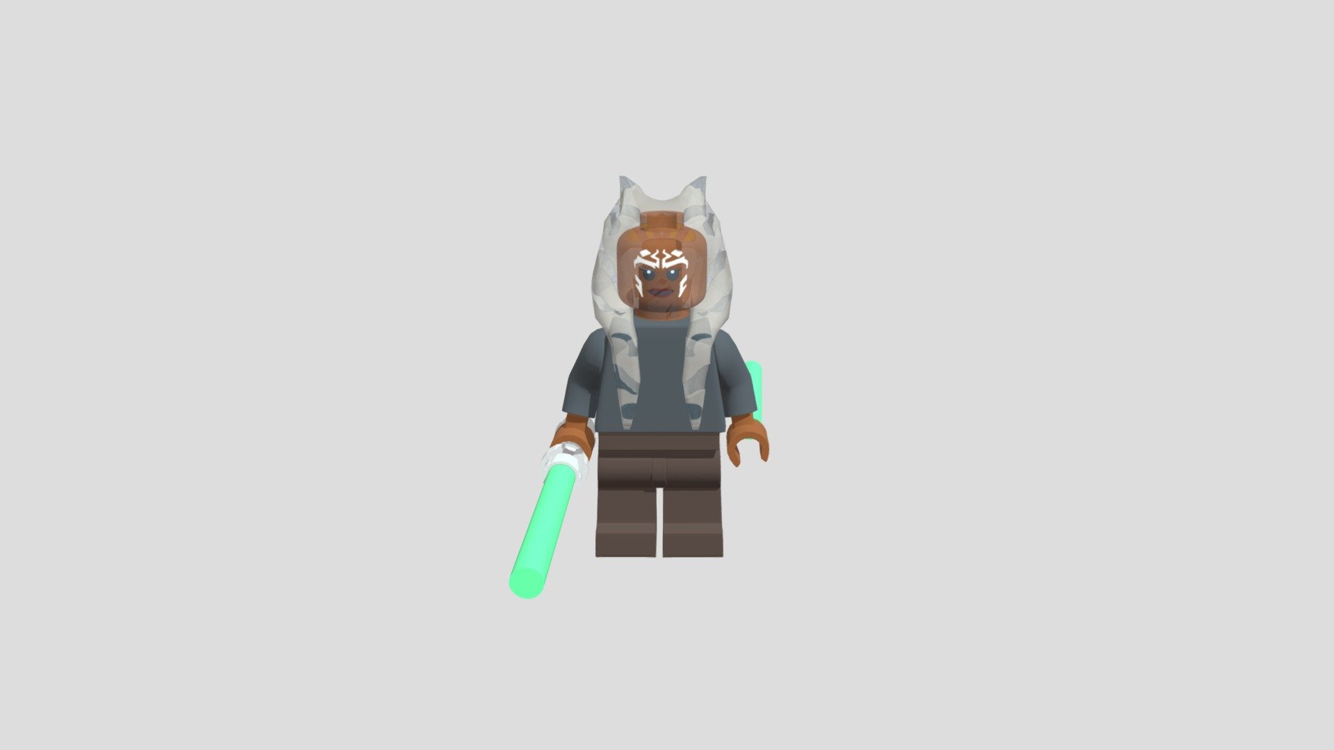LEGO Ahsoka Tano - Download Free 3D model by Matrix1635 [7ee34da ...