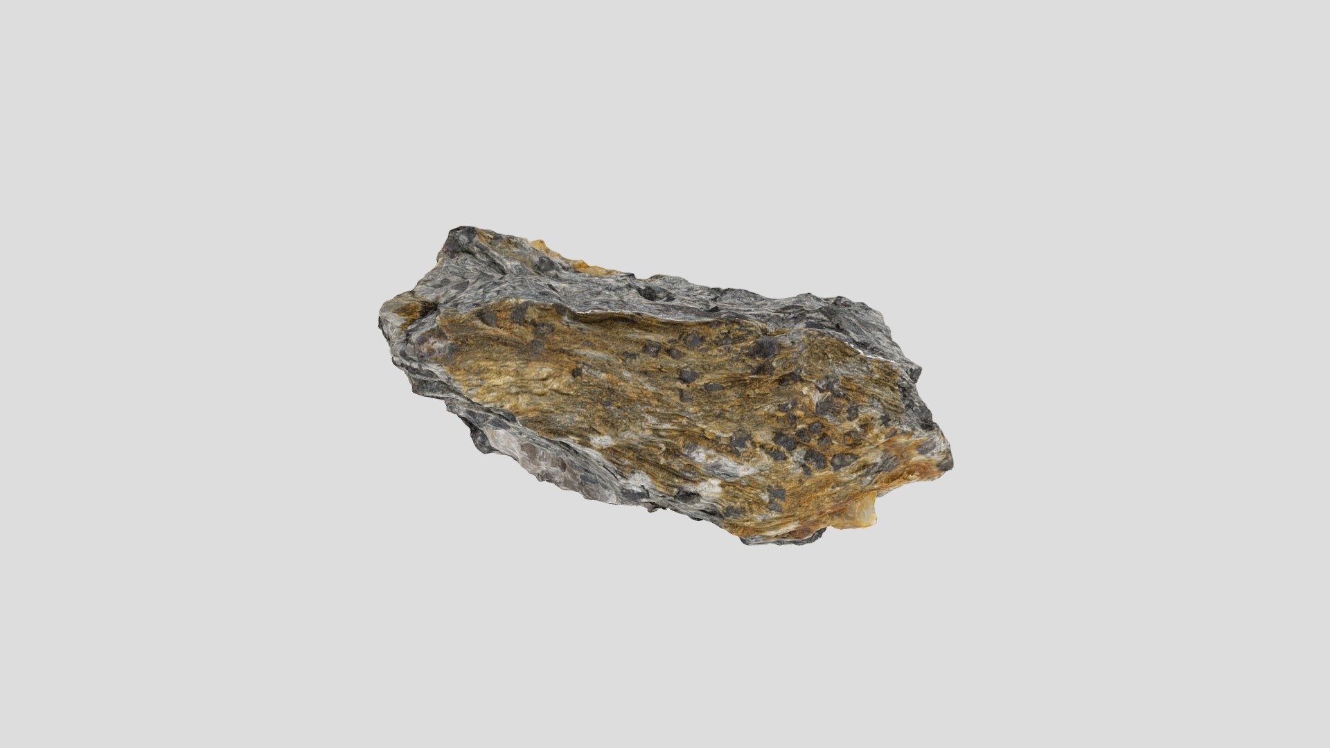 Mica schist with garmets, Izera Mountains - 3D model by Geochemistry ...