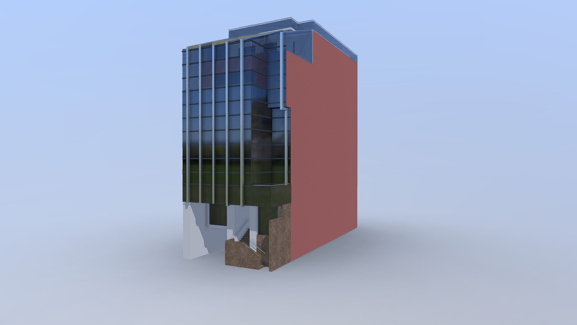 Randare fațadă v2 - 3D model by Patrudoizero Design (@patrudoizero ...