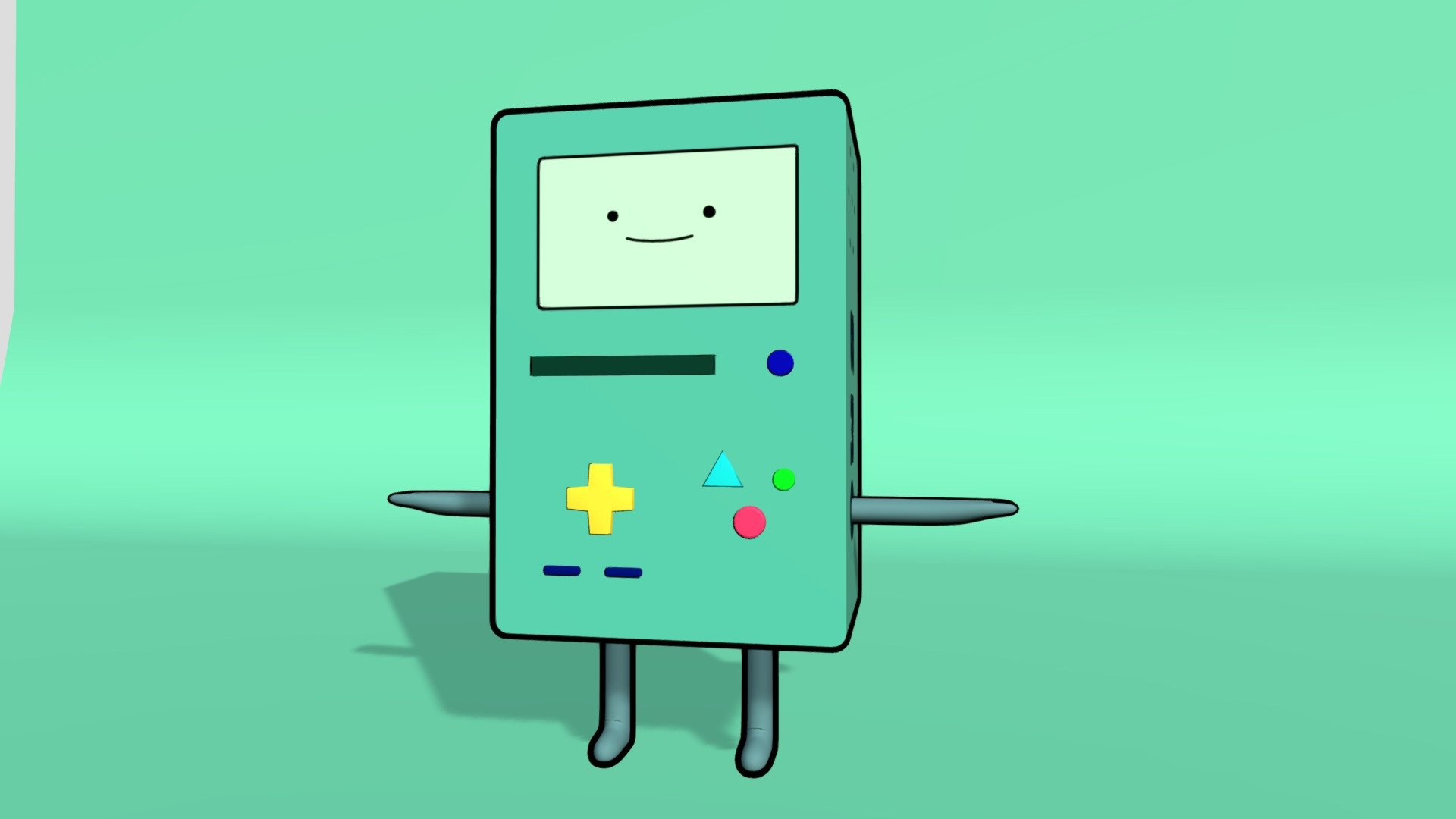 BMO | Adventure time - Download Free 3D model by Cloud Runner (@Psycho ...